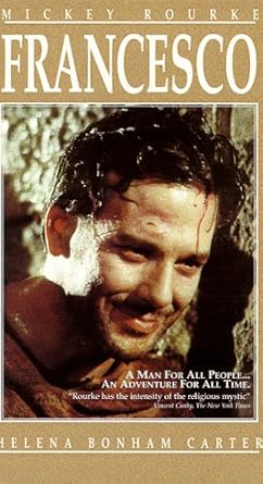 Amazon.com: Francesco [VHS] : Mickey Rourke, Helena Bonham Carter ...