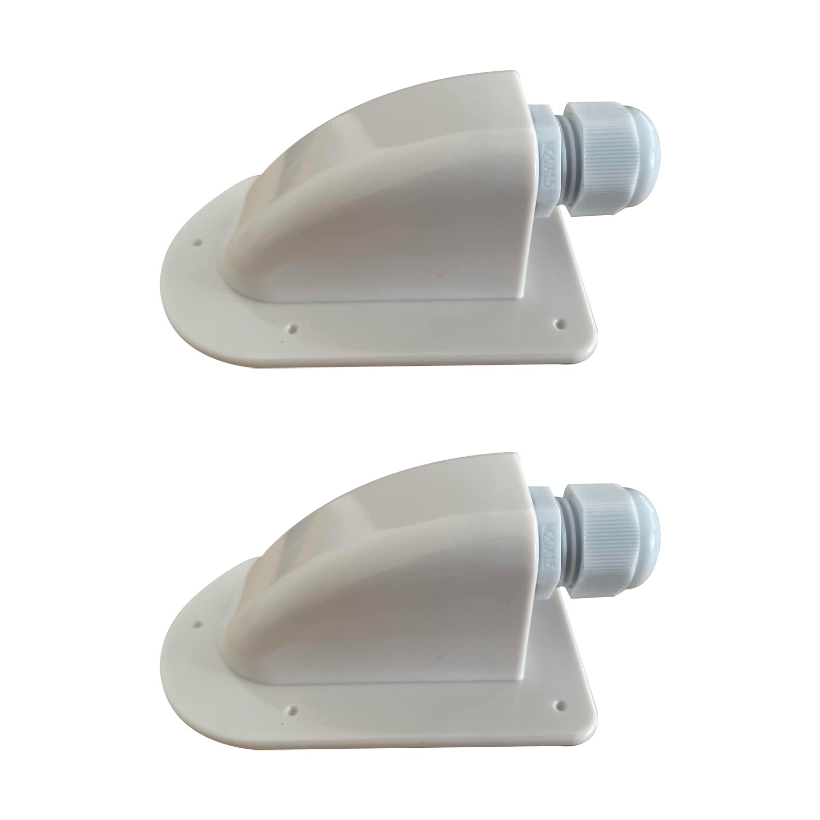 Buy 2 Pcs Single Cable Entry Gland Solar Cable Duct Water Protect Cable ...