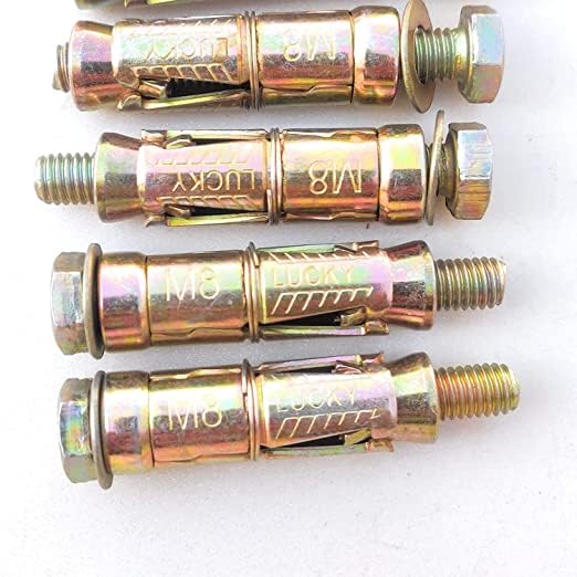 Wall Anchor Bolt Fastener Rust-Proof Rawal bolt for Concrete Walls ...