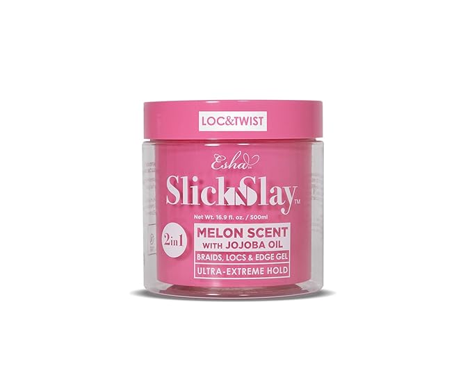 Amazon.com : Esha Slick N Slay Braid & Edge Gel (500 ML), 16.9 Fl Oz ...