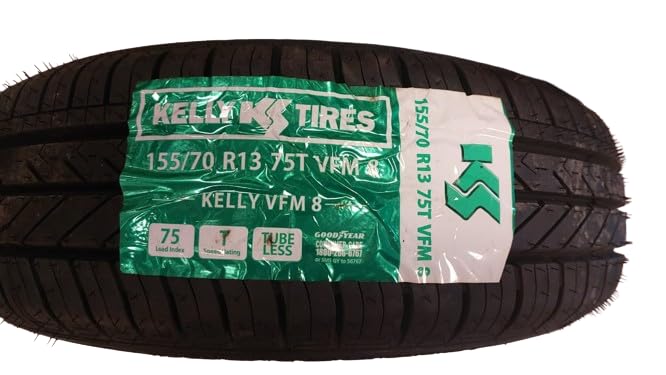 Kelly Tyre 155/70R13 VFM8 75T TL : Amazon.in: Car & Motorbike