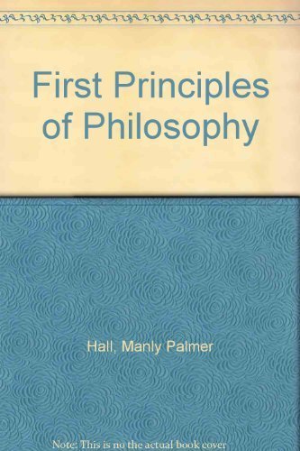 First Principles of Philosophy: 9780893145088: Amazon.com: Books