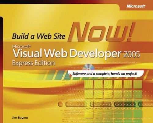 Amazon.com: Microsoft? Visual Web Developer? 2005 Express Edition: Build a Web Site Now ...