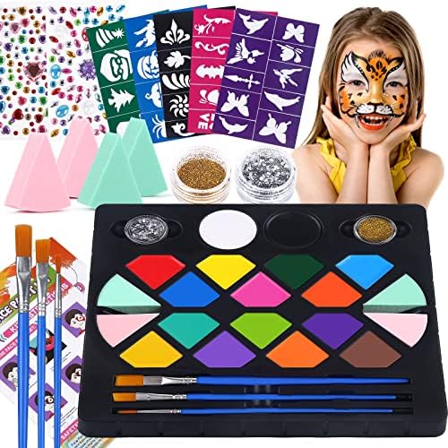 Amazon.com: Ooly Body & Face Paint Crayons for Kids, 12 Colors, Skin ...