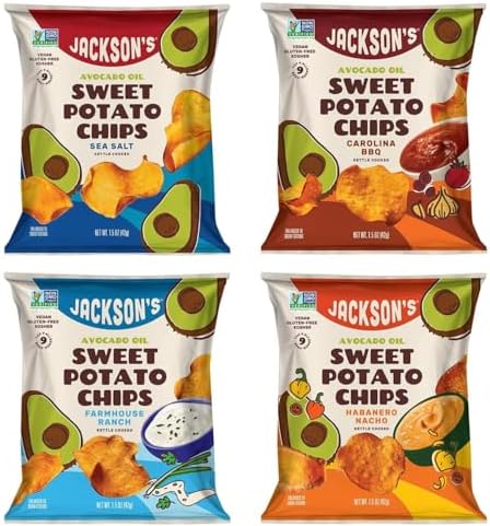 Amazon.com: Route 11 Potato Chips, Road Trip Combo pack