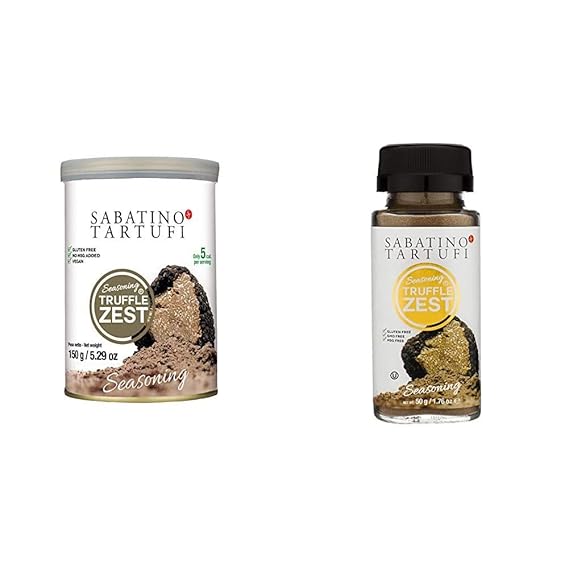 Amazon.com: Sabatino Tartufi Truffle Zest Seasoning Bundle (1.76 oz, 5. ...