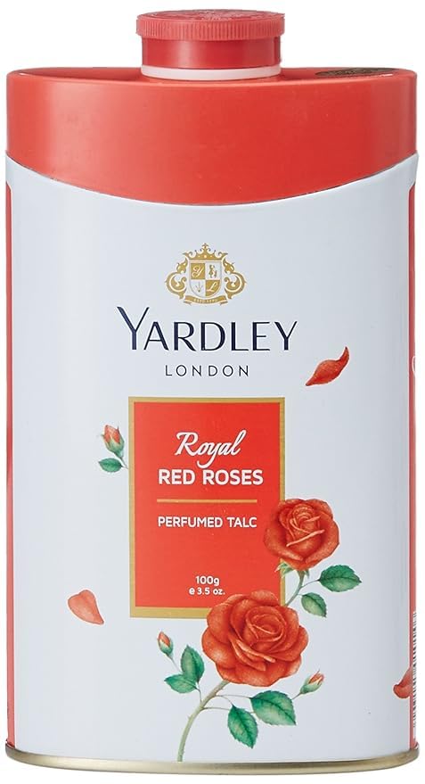 Yardley Red Rose Talc, 100g : Amazon.in: Beauty