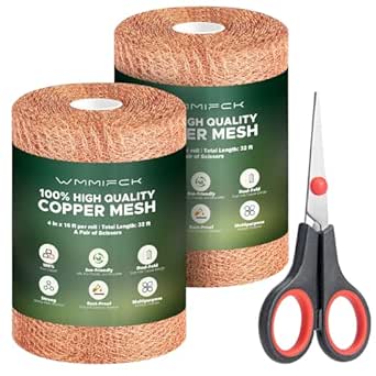 Amazon.com: 3rd Gen Copper Mesh Rodent Control Kit, 100% Pure Copper ...