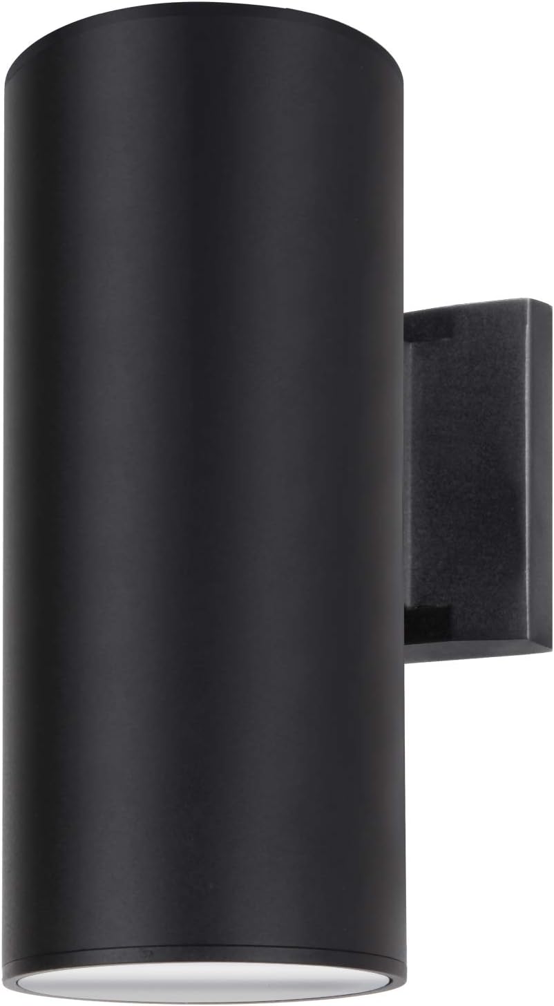 Minka Lavery Modern Outdoor Wall Light 72400-615B-L Everton Exterior ...