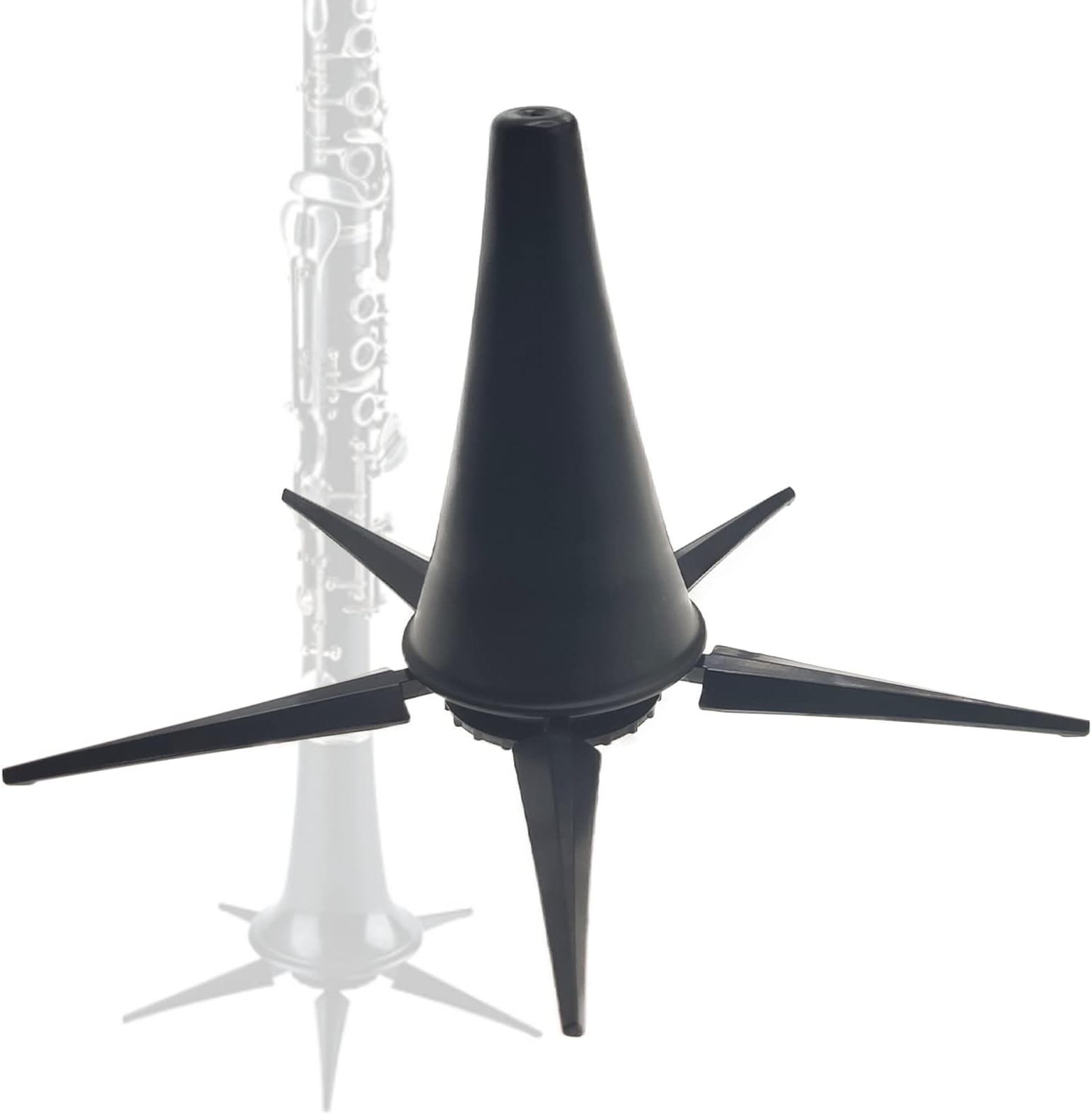 Amazon.com: Bonsicoky Black Portable Clarinet Stand Holder, Metal ...