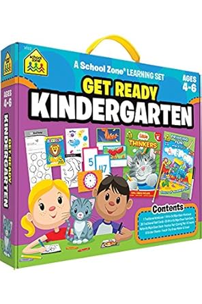 Get Ready Kindergarten Learning Set: School Zone, Joan Hoffman ...