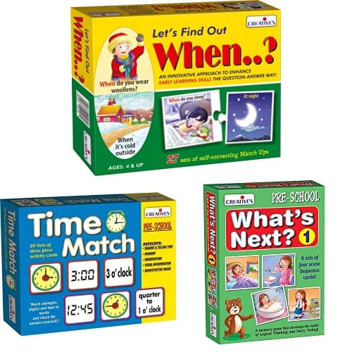 Buy Creative Educational Aids P. Ltd. - CRE1014 Let's Find Out When ...