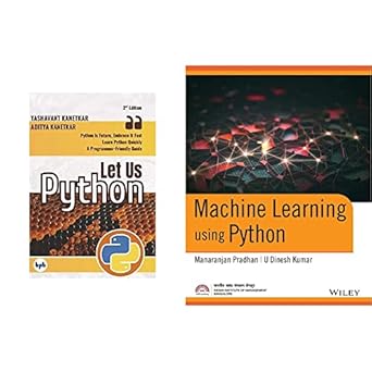 Let Us Python+Machine Learning using Python(Set of 2 books) : Amazon.in ...