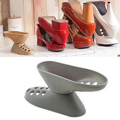 Akruti Light Grey : New Creative Style Space-Saving Plastic high Heel ...