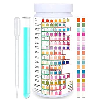Amazon.com: 16 in 1 Water Testing Kits for Drinking Swimming Water ...