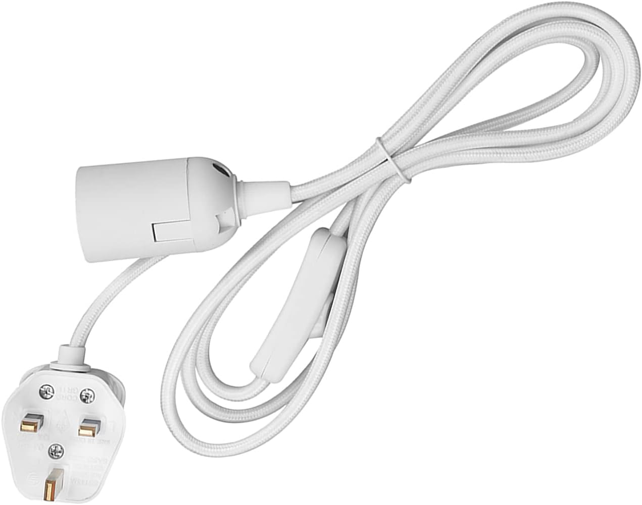 HEYOMART Pendant Light Ceiling Lighting Fitting 2-Pack, E27 Lamp Holder ...