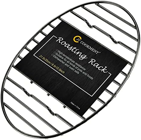 Amazon.com: Oval Cooling Rack with Integrated Feet, Roasting Wire Rack ...