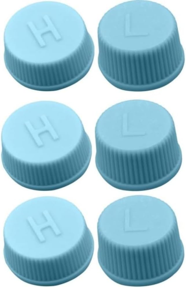 Amazon.com: 6Pcs Blue Replacement Valve Caps for Car Air Conditioning ...