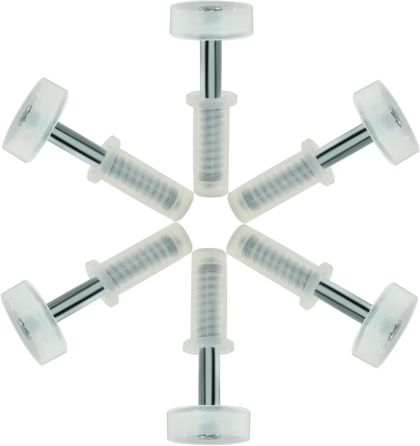 Harrier Hardware Spring-Loaded Bi-Fold Door Top Roller Guide Wheel, 4 ...