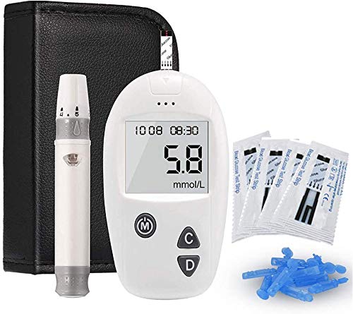 Diabetes Testing Kit Blood Glucose Monitor with Strips and Lancets ...