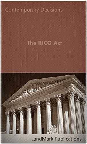 The RICO Act (Criminal Law Series) - Kindle edition by Publications ...