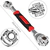 52 in 1 Socket Wrench, Stainless Steel Professional Multi-Functional ...