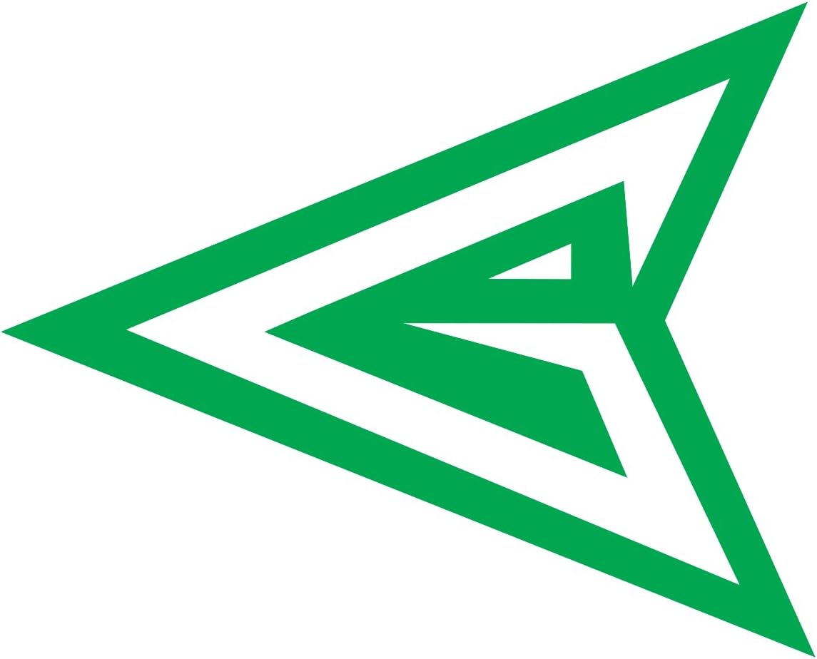 Amazon.com: Green Arrow Sticker/Vinyl Decal - Green 4" : Automotive
