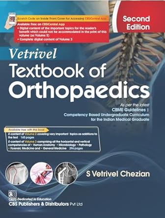 Buy Vetrivel Textbook of Orthopaedics, 2/e - 2024 Book Online at Low ...