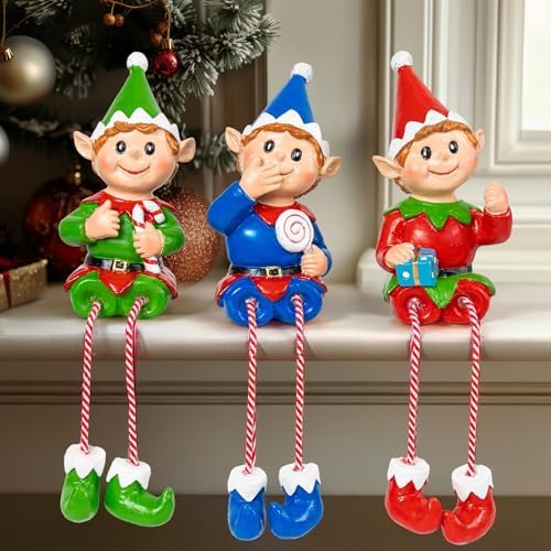 Amazon.com: Yecence Christmas Elves 24" Decorations Dolls Big Plush ...