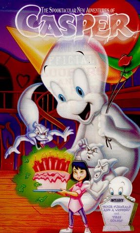 Casper [VHS] : Malachi Pearson, Joe Alaskey, Dan Castellaneta, Rob ...