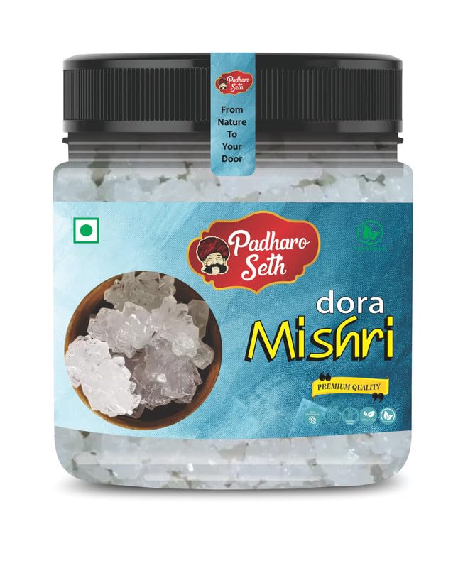 Padharo Seth Dhaga Mishri, Pure Rock Sugar Thread Crystals | Ayurvedic ...