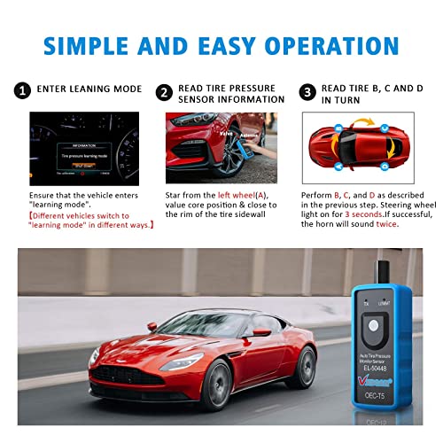 Reviews for TPMS Relearn Tool, Tire Pressure Monitor Sensor Activation ...