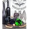 Amazon.com: Cornucopia Brands Round Glass Spherical Bottles, Potion ...