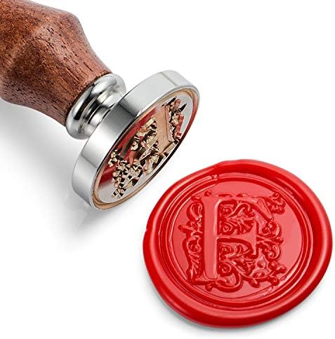 Amazon.com: Mceal Wax Seal Stamp, Large Seal 1 1/5"(30mm) Dia, Silver ...