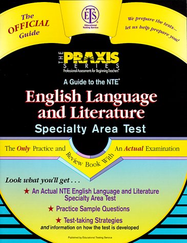 Buy Nte English Language Area Test (GUIDE TO THE ENGLISH LANGUAGE AND ...