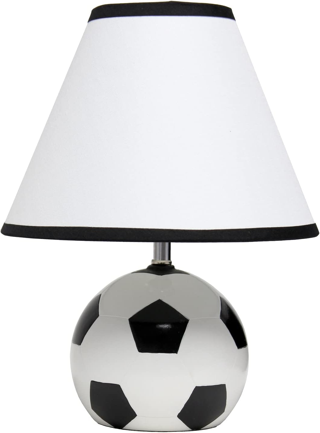 ORE International 604BA Ceramic Basketball Lamp , Brown - Table Lamps ...