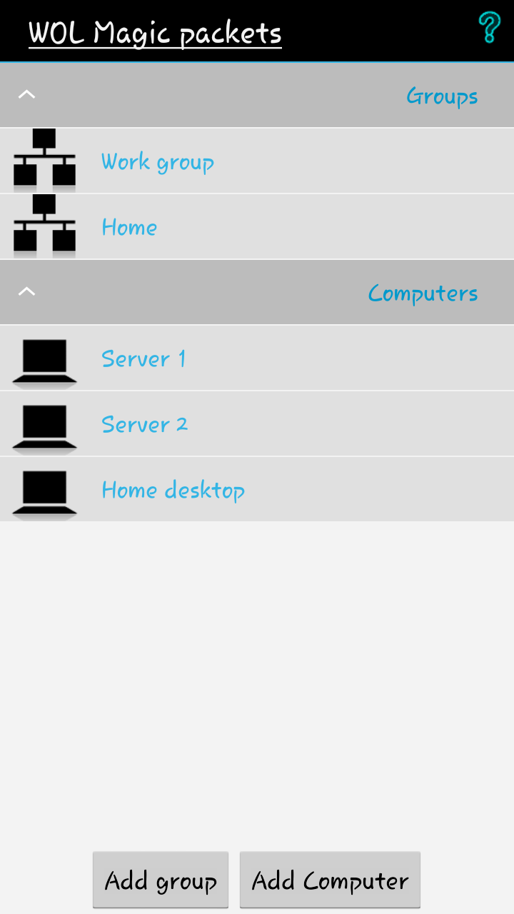 WOL Magic Packets Widget - App on Amazon Appstore