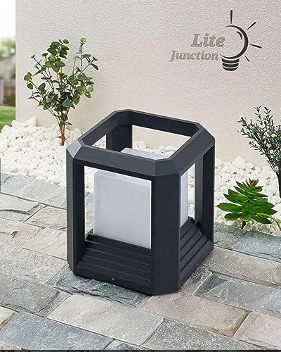LITE JUNCTION Set of-1 Waterproof Grey Colouar Die Cast Aluminium ...