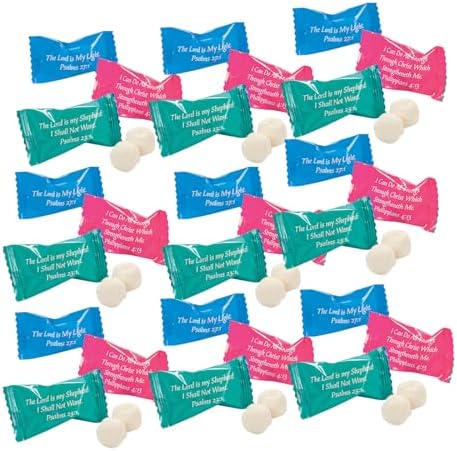 Amazon.com : Bible Verse Wrapped Classic Buttermints, Bulk Mega Pack ...