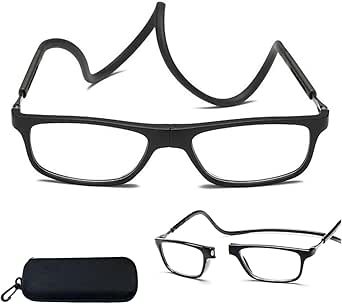 Amazon.com: Magnetic Reading Glasses,Magnetic Blue Light Blocking ...