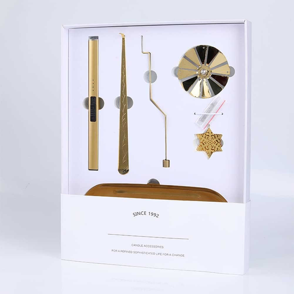 Amazon.com: NF Candle Accessory Set with Lighter, Candle Wick Dipper ...