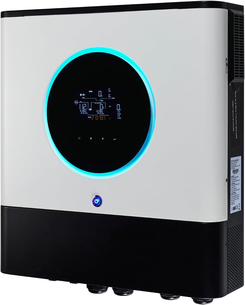 11000W 48V Iconica Hybrid Inverter - 150A dual-input MPPT + 150A ...