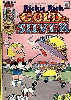Richie Rich Gold and Silver (1975 series) #6: Harvey Comics: Amazon.com ...