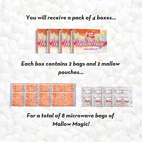 Jolly Time Mallow Magic, Sweet Marshmallow Microwave Popcorn with Candy ...