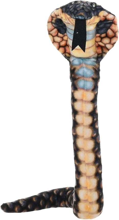 Amazon.com: Wild Republic Coilkins Hooded Cobra, Stuffed Animal, 12 ...