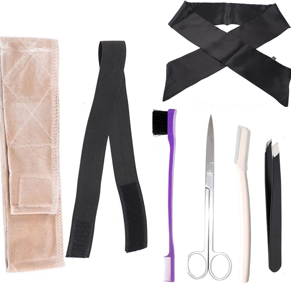 Amazon.com: Miaubaa Wig Kit for Lace Front Wigs for Beginners 7Pcs ...