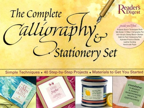 The Complete Calligraphy and Stationary Set: Noble, Mary, Secret, Clare ...