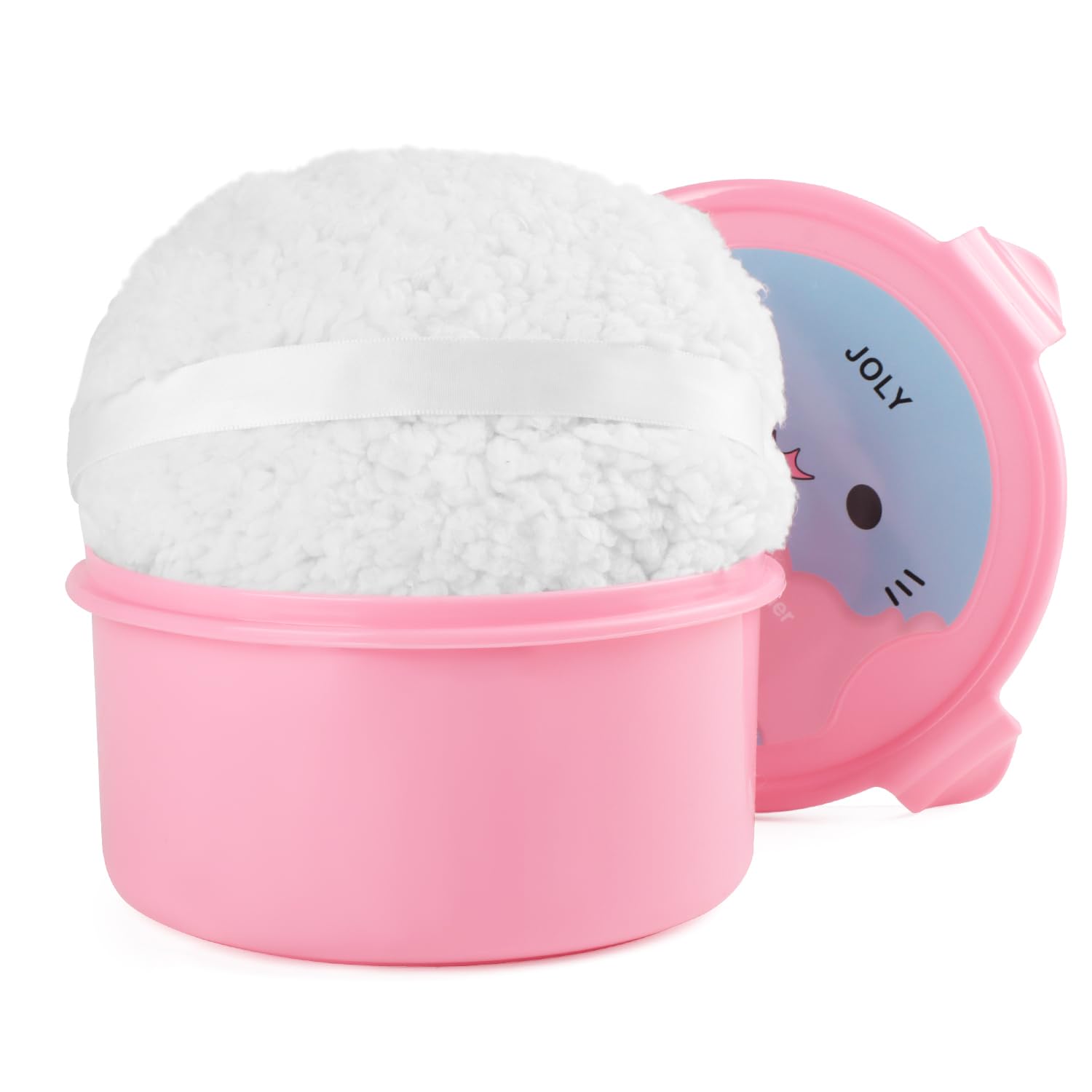 Extra Soft Powder Puff, 6" x 3" Large Body Powder Applicator, Dusting ...