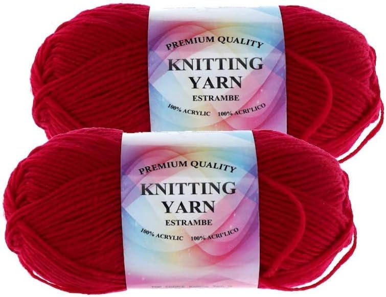 Amazon.com: OCD Bargain Premium Acrylic Yarn, Snag Free, 4 Ply for ...