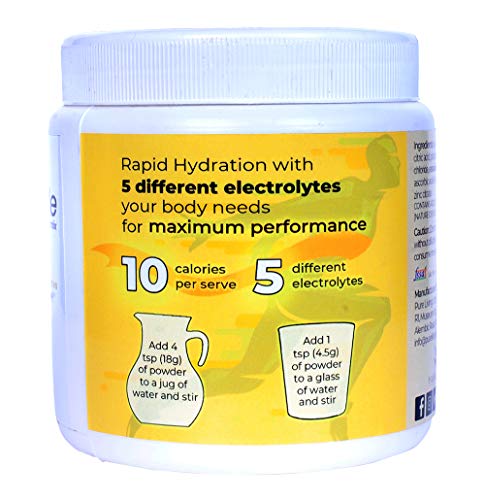 Hydrade Electrolyte Drink Powder (360gm) - Rapid Hydration - 80 ...